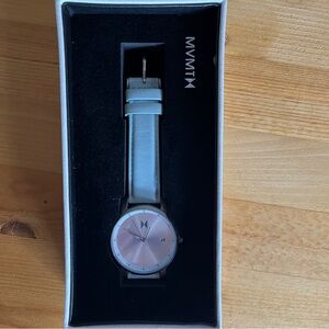MVMT | Accessories | Mvmt Stainless Steel Womens Watch With Light Blue ...